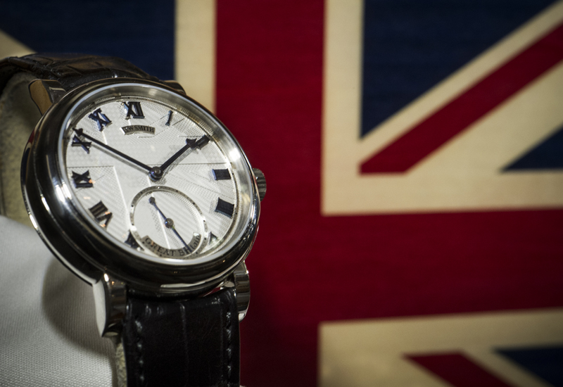 IN PICS: Roger Smith Unveils GREAT Britain Watch