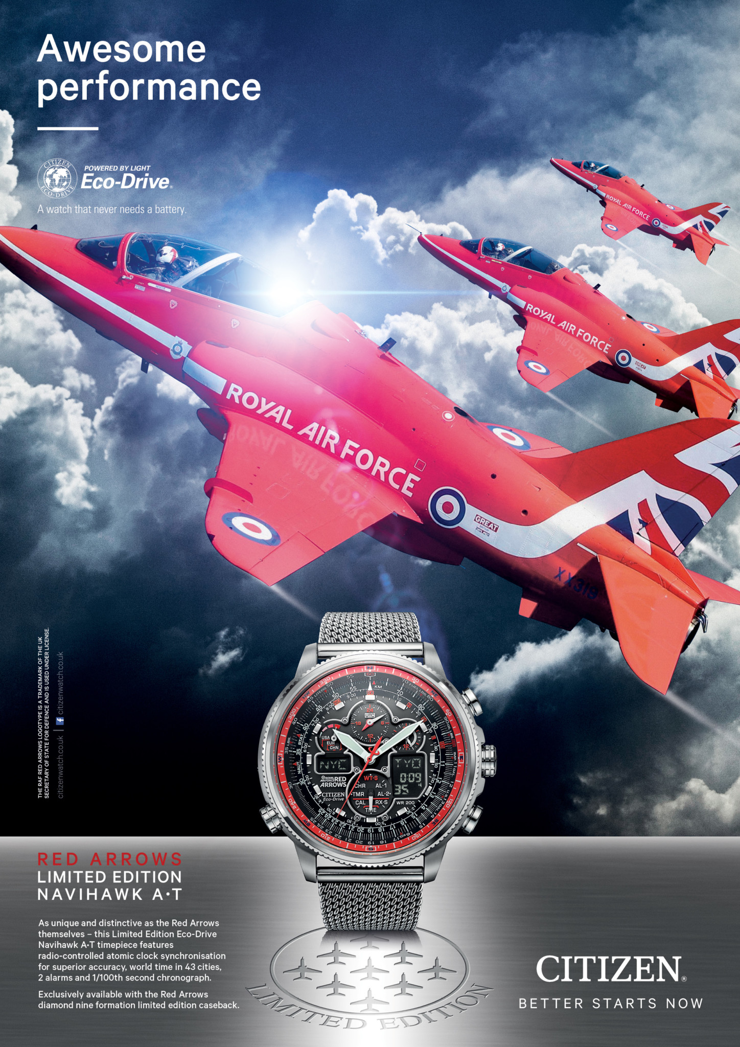 Citizen kicks off its pre-Christmas television advertising today