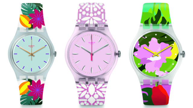 Swatch ditches the winter blues early and launches colourful spring lineup