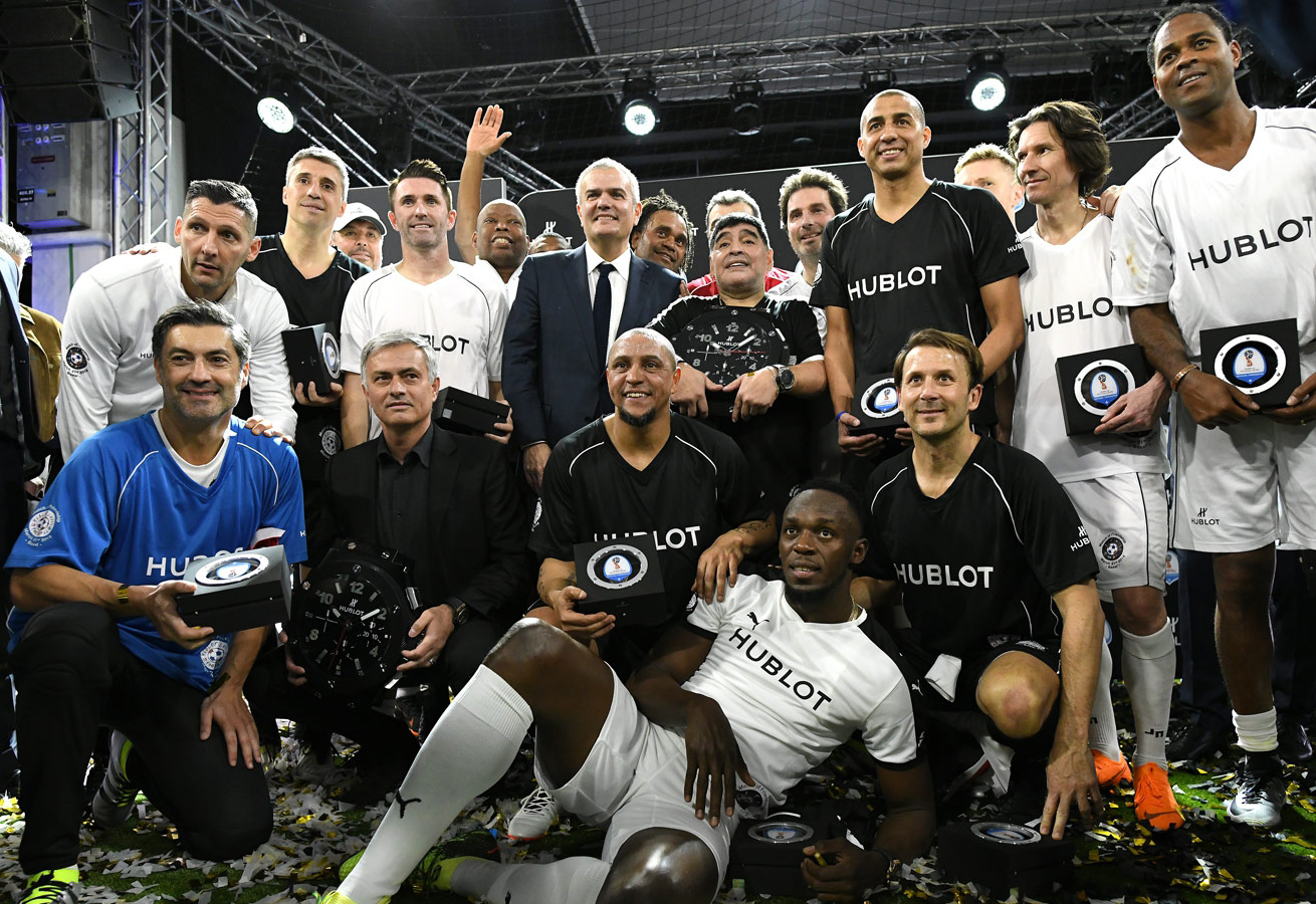 Hublot Calls Up Football Legends To Organise The Ultimate Kickabout At ...