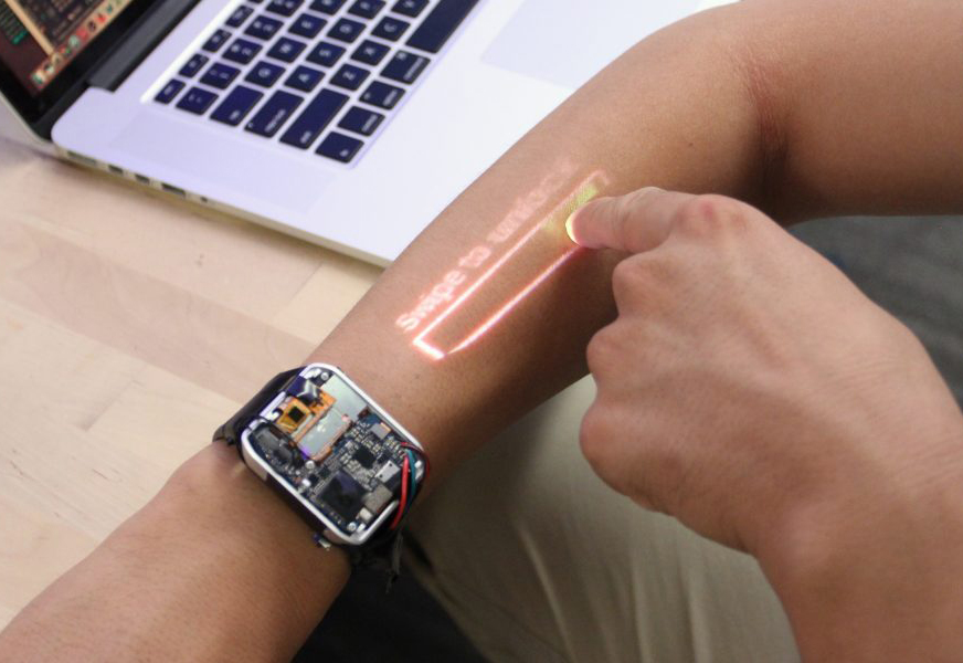 Scientist Thinks Outside The Box To Bring Projection Smartwatch To Life
