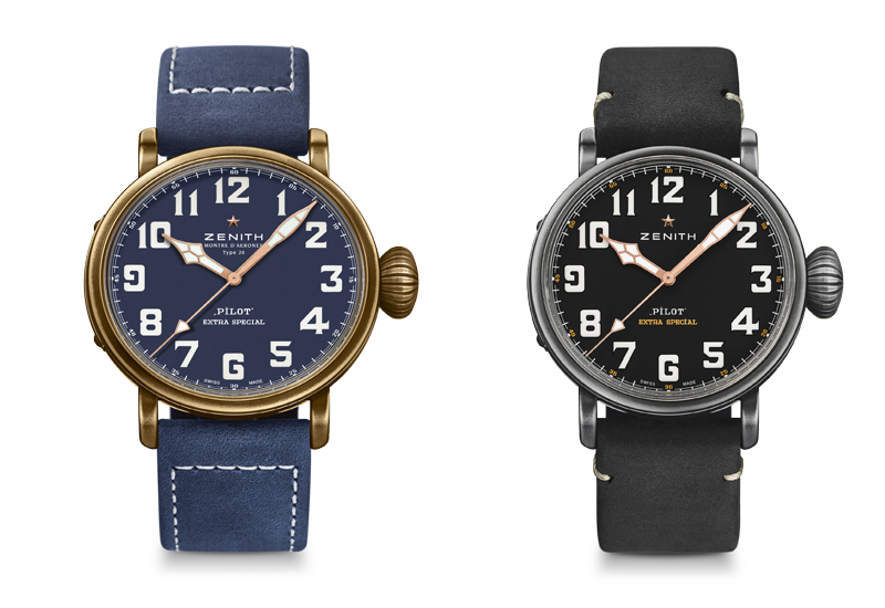 Zenith Goes Black And Blue With Pilot Collection Expansion