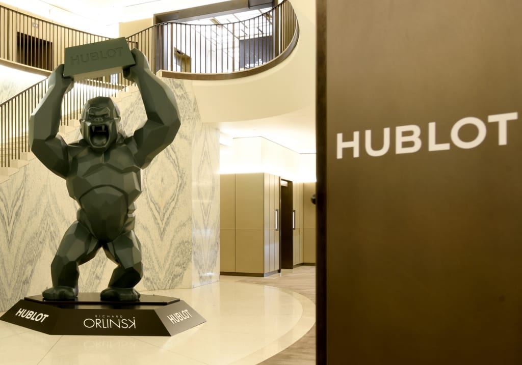 Richard Orlinski Artwork For Hublot Is The 700lb Gorilla In Harrods ...