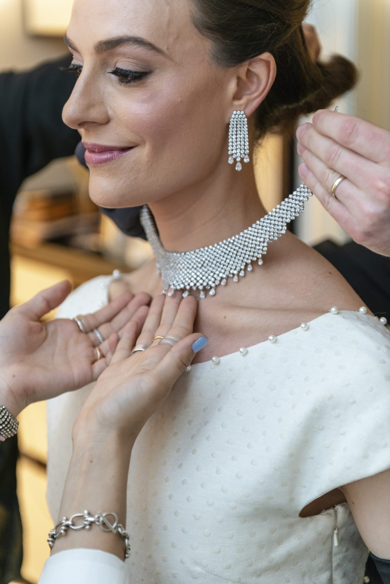Ariana Rockefeller wears diamond-studded Carl F. Bucherer to New York's ...