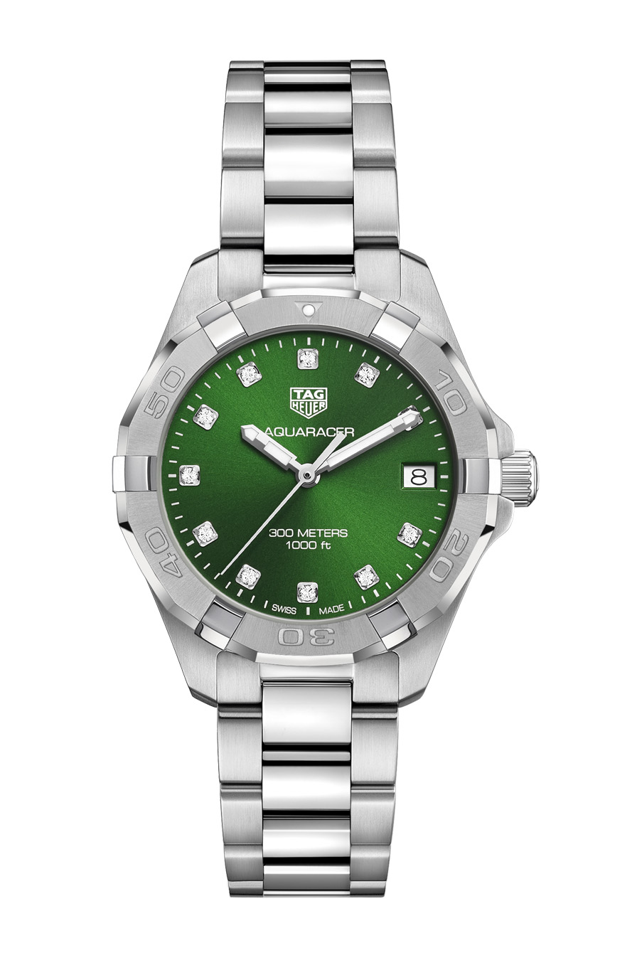 TAG Heuer Makes Aquaracer Sports Dive Watches In Green