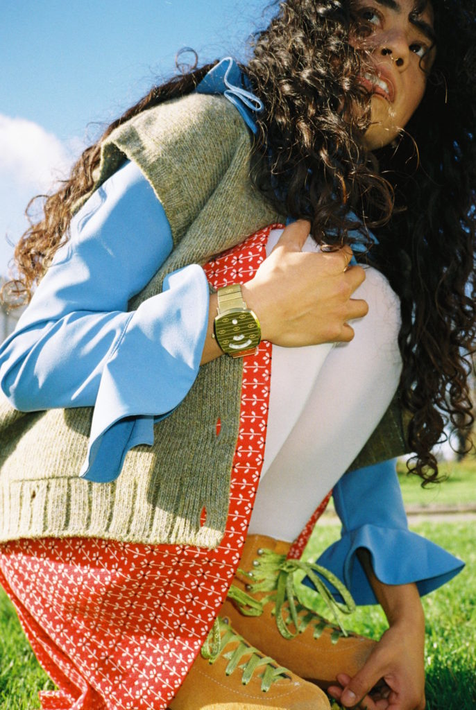 Gucci Goes Back To The Street To Promote Genderless Grip Watches