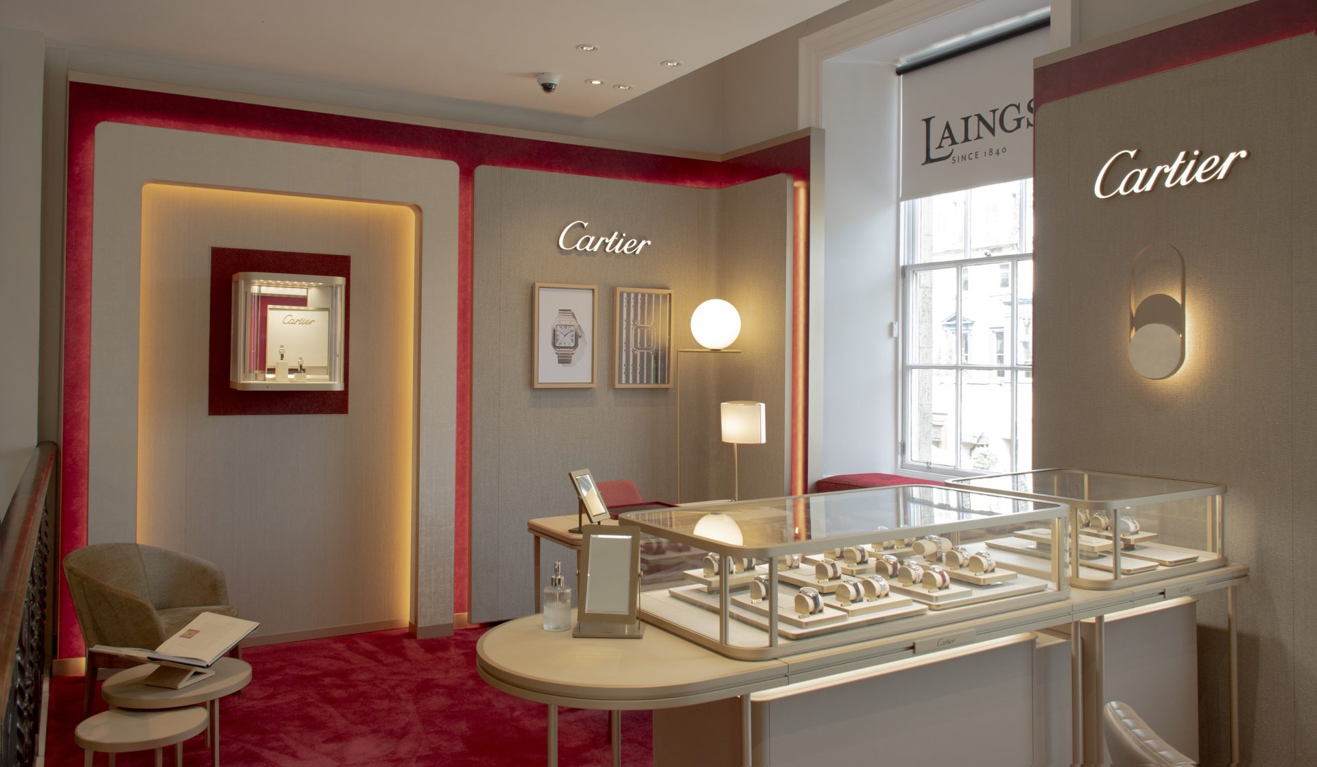 Rolex, Omega And Cartier Form Part Of Laings’ Elevated In-store Experience