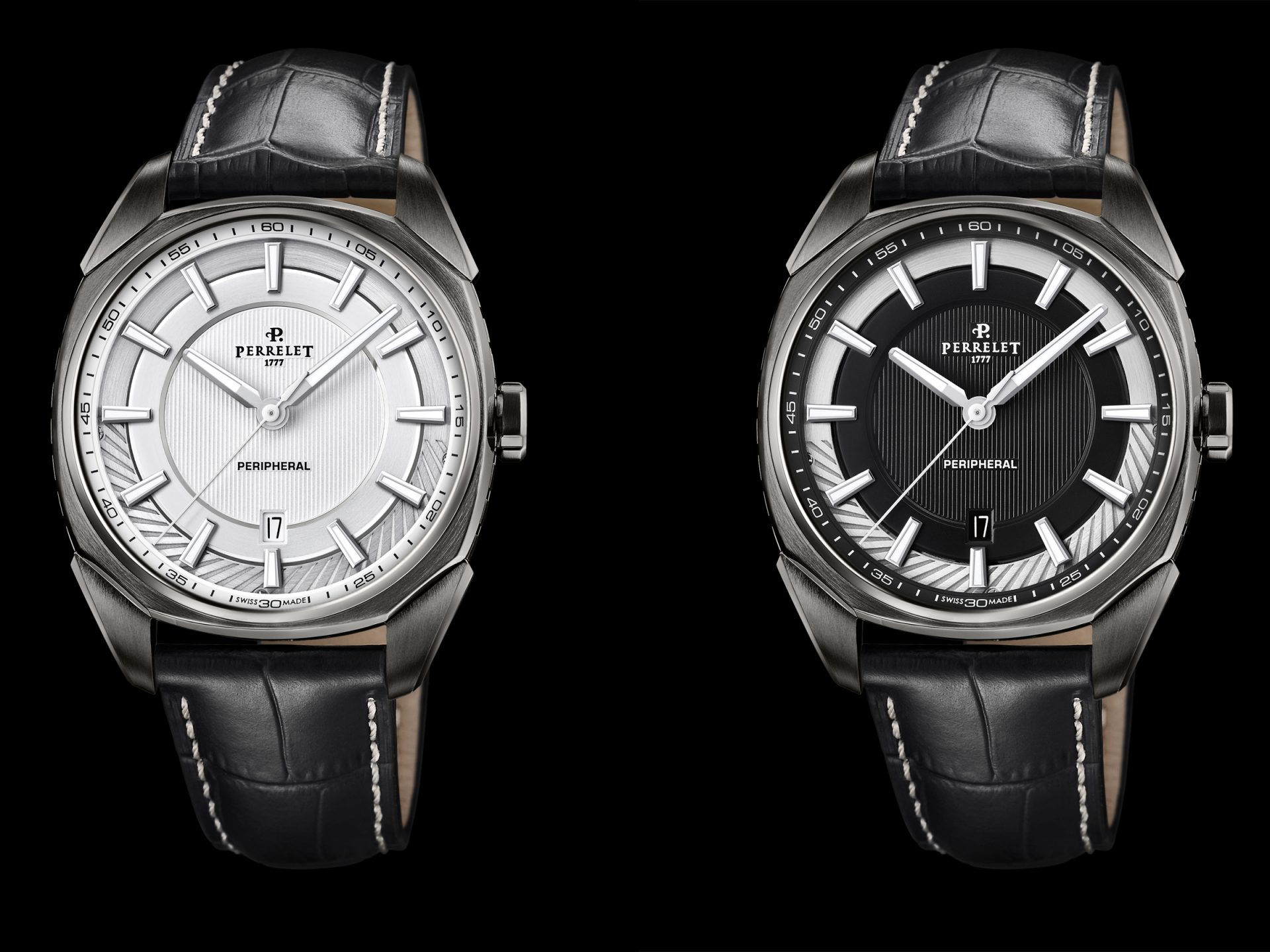 Perrelet Positions Peripheral Rotor On The Dial Side Of Latest 3-hander