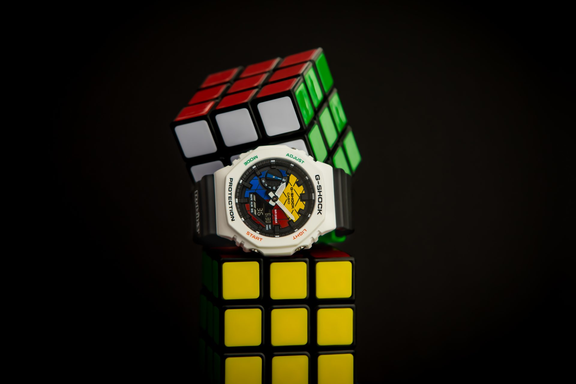 G-SHOCK Goes Back To The 1970s With Rubik's Cube Watch
