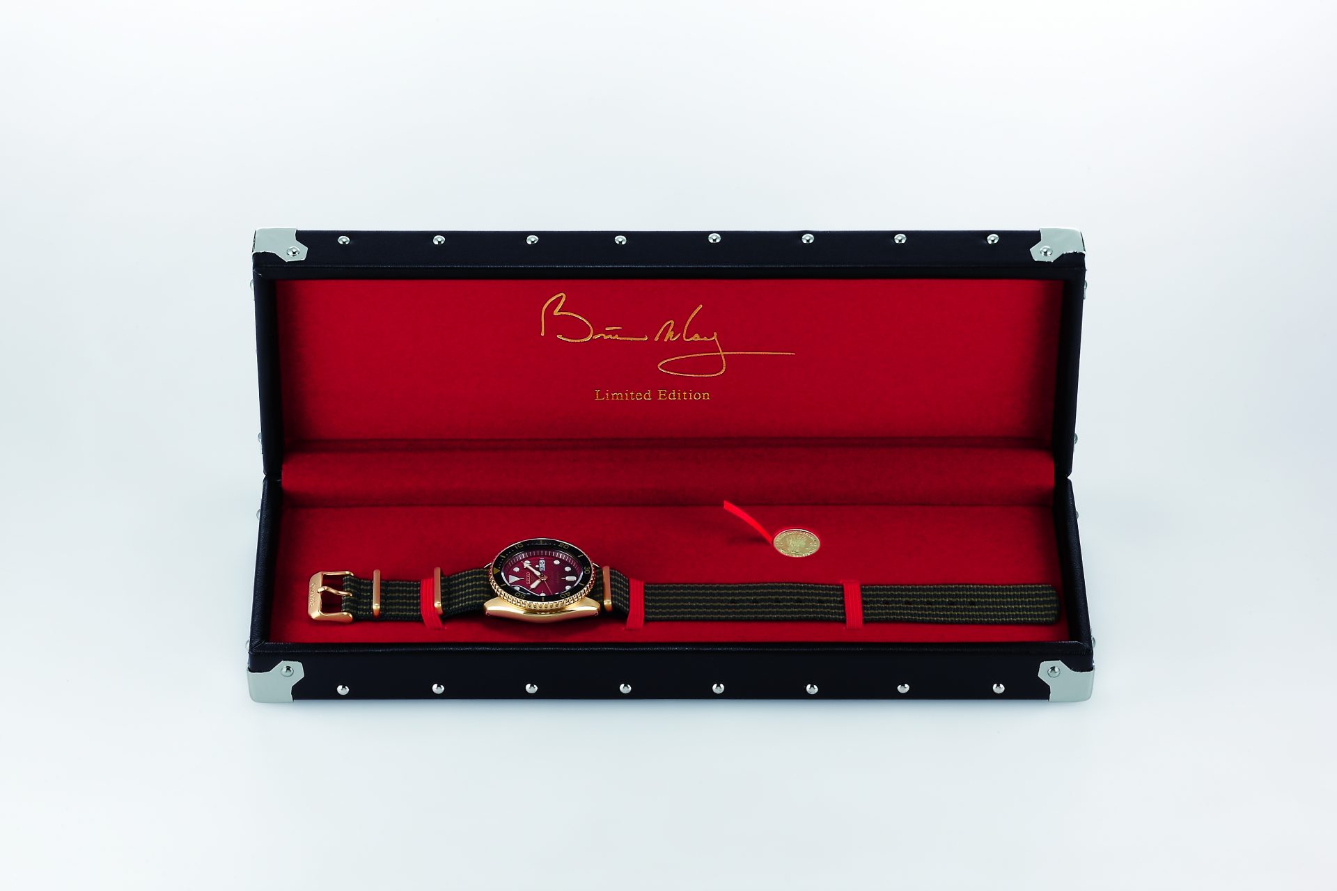 Queen guitar legend Brian May collaborates on a second Seiko 5 Sport ...