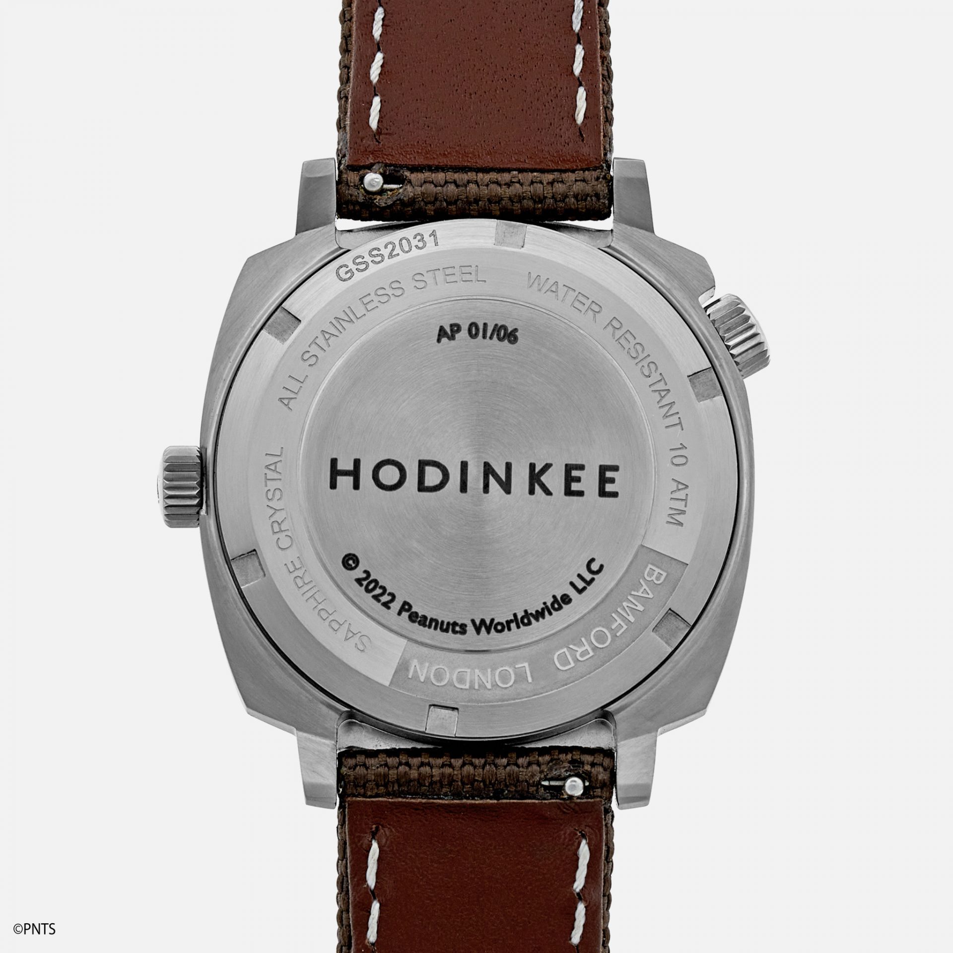 Snoopy assumes his Joe Preppy alter ego for Bamford London and Hodinkee ...