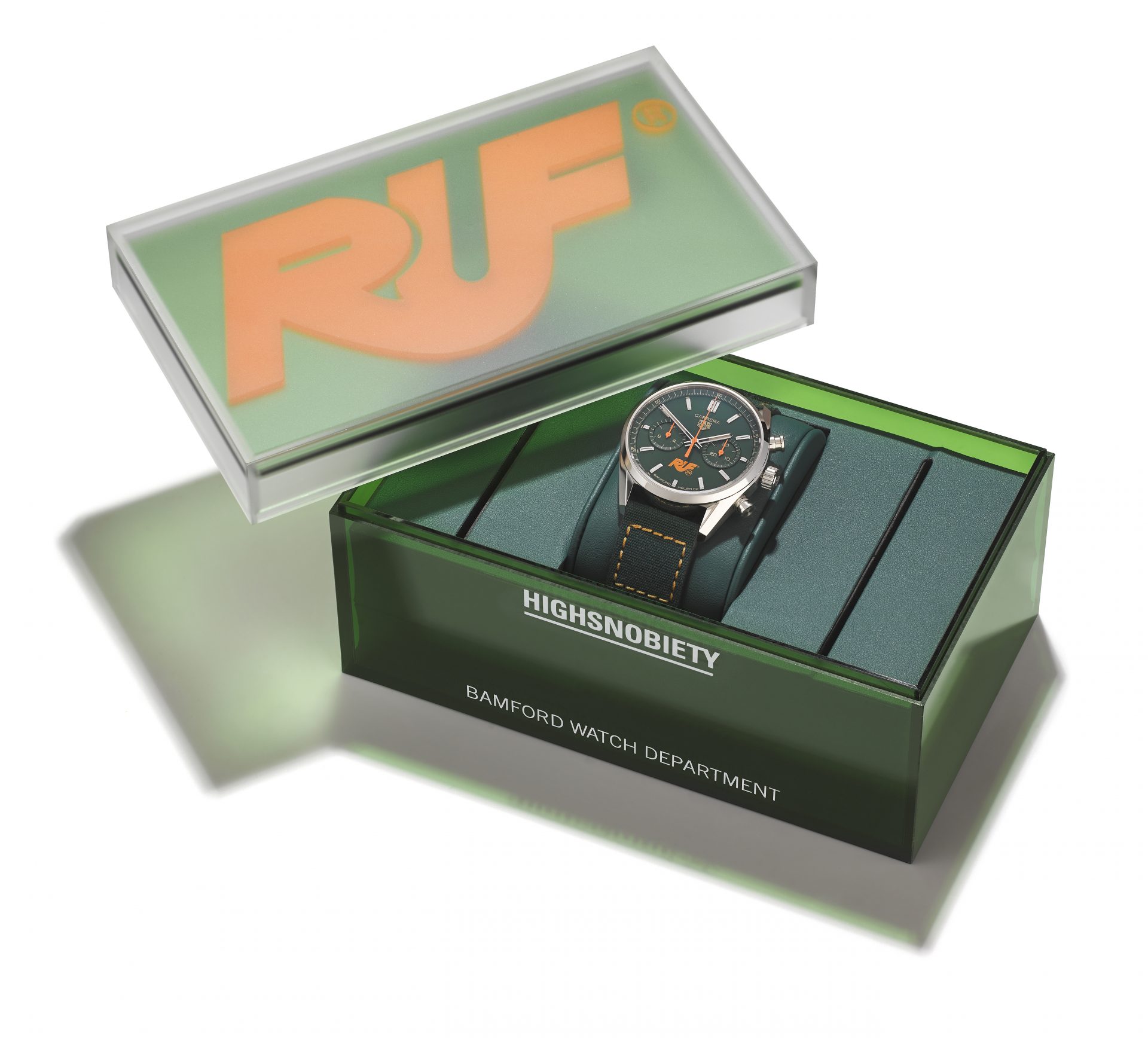 Four Way Collaboration Creates RUF X Bamford X Highsnobiety TAG Heuer ...