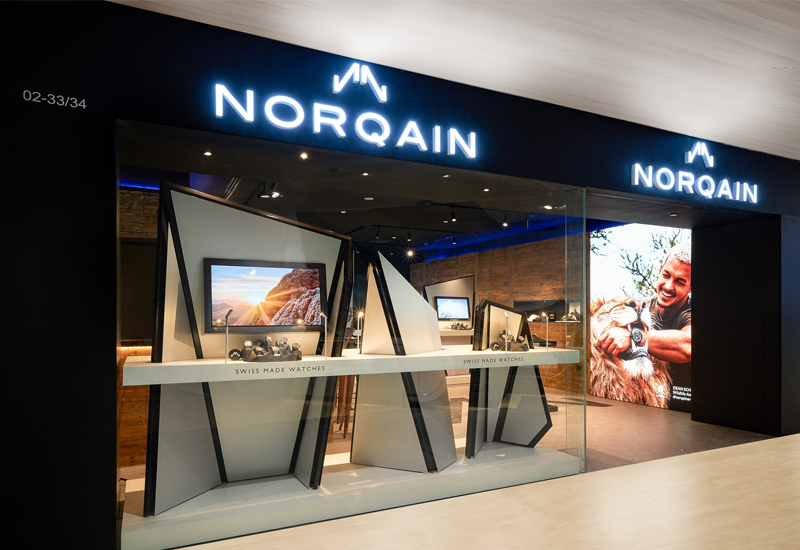FIRST LOOK: NORQAIN opens its first boutique outside of Switzerland