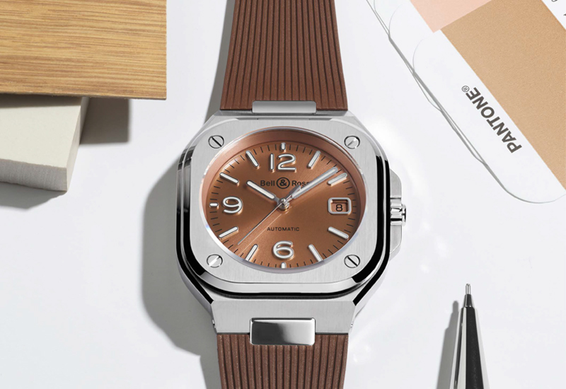 Copper Brown Watch Joins Three-hand BR 05 Family From Bell & Ross