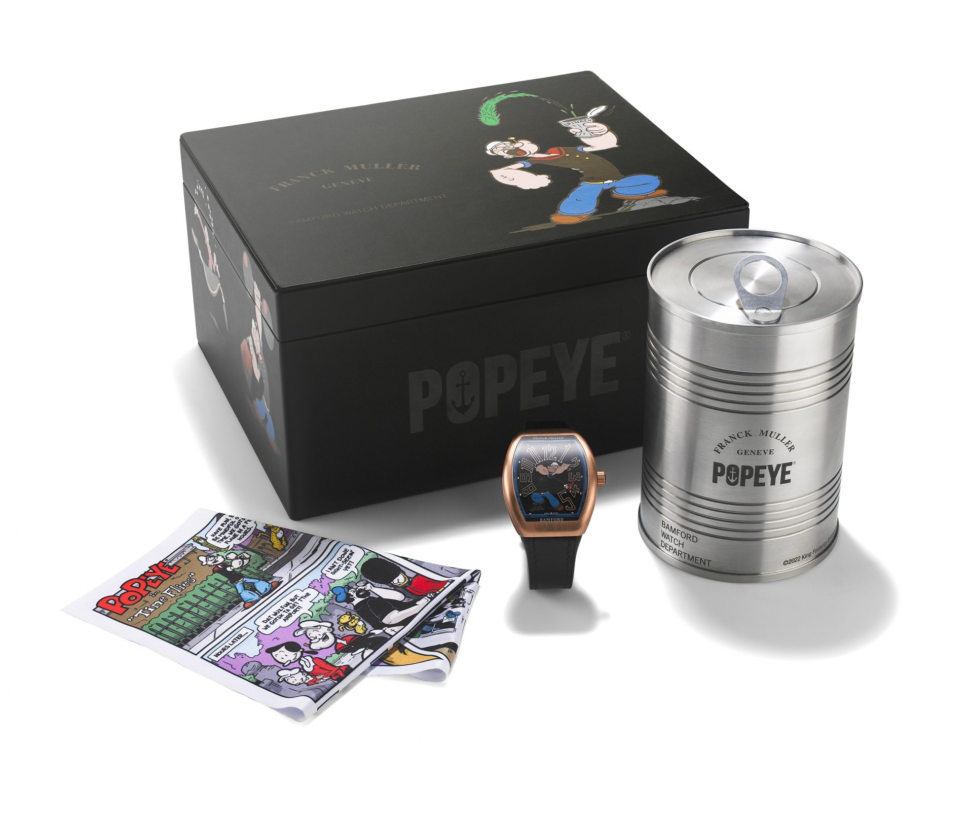 Bamford Beefs-up Franck Muller Popeye Watch