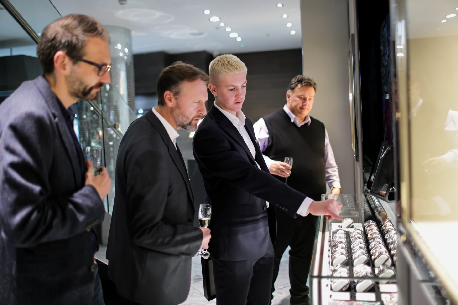Alan Shearer Opens Hublot Shop-in-shop At Rox's Newcastle Showroom